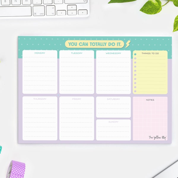 Desk Planner - Etsy