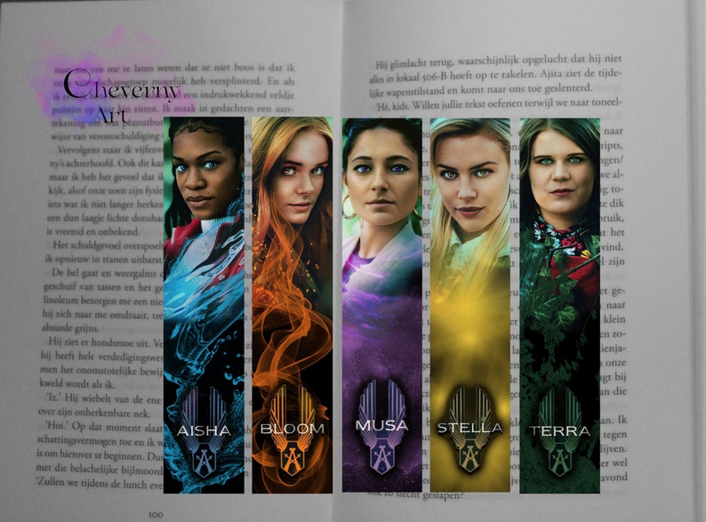 Fate the Winx Saga Bookmarks - Etsy