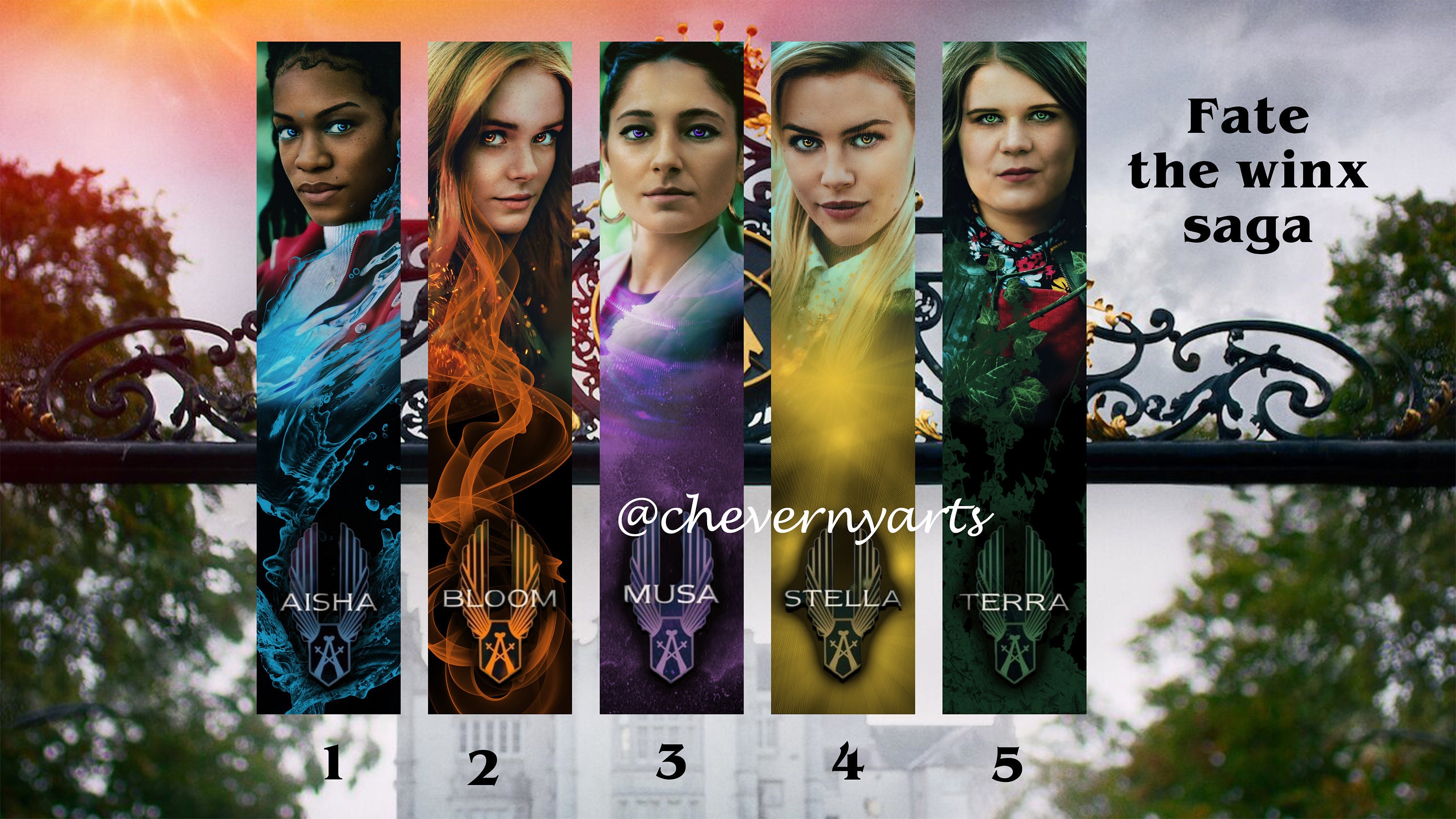 Fate the Winx Saga Bookmarks | Etsy