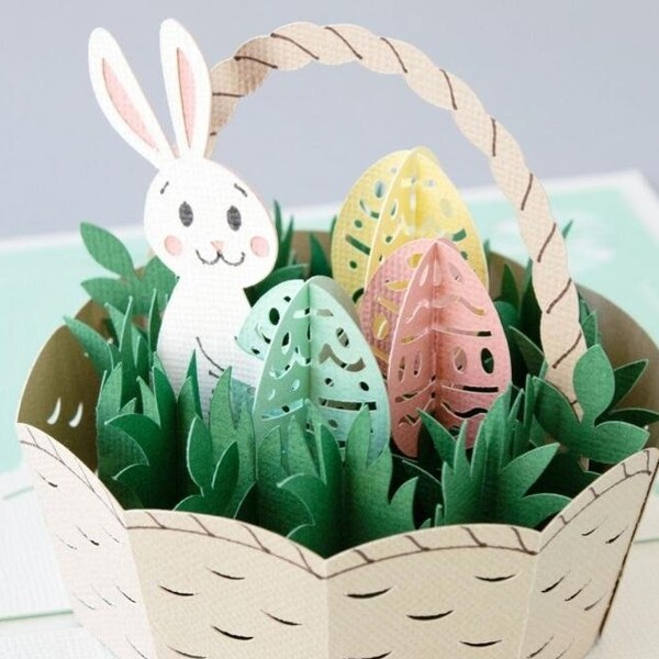 Easter Pop up Card - Etsy