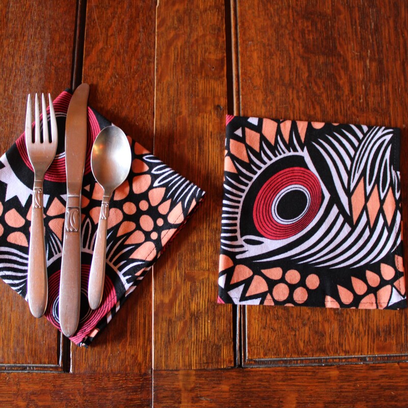 African Napkins - Etsy