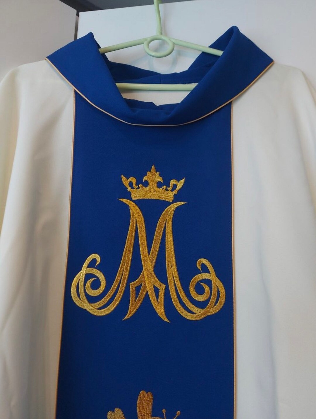 Ivory, Cream Marian Chasuble Vestments - Etsy