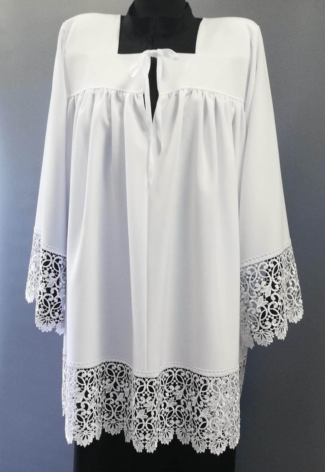 Roman Style Lace Surplice Chasuble Vestments Cotta - Etsy