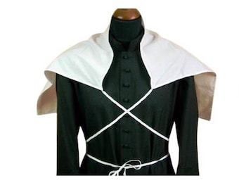 Clergy Amice, Linen Cotton, Custom Made Cool Comfort Collar Protection ...