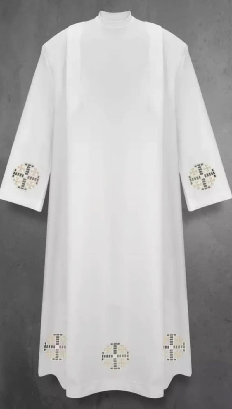 Embroidered Alb Chasuble Vestments - Etsy