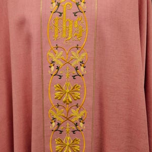 Rose Chasuble Vestments - Etsy