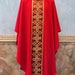 Red Italian Trim Chasuble Vestments - Etsy