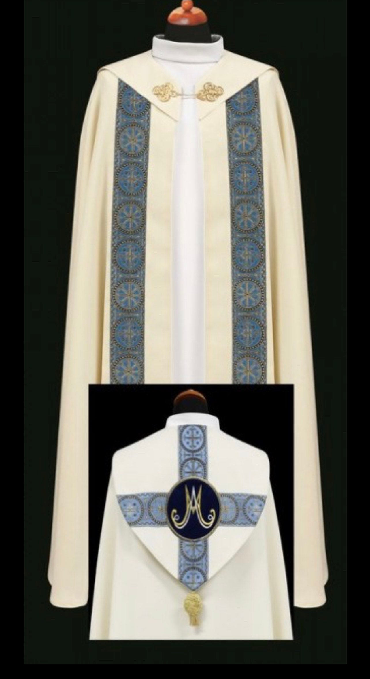 Marian Trim Cope Chasuble Vestments - Etsy