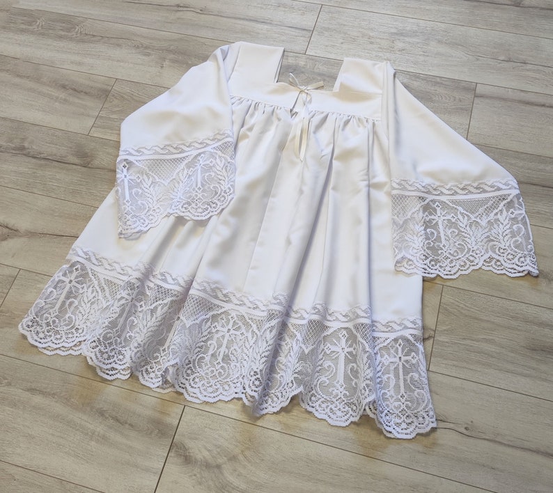 Roman Style Lace Surplice Chasuble Vestment Cotta - Etsy