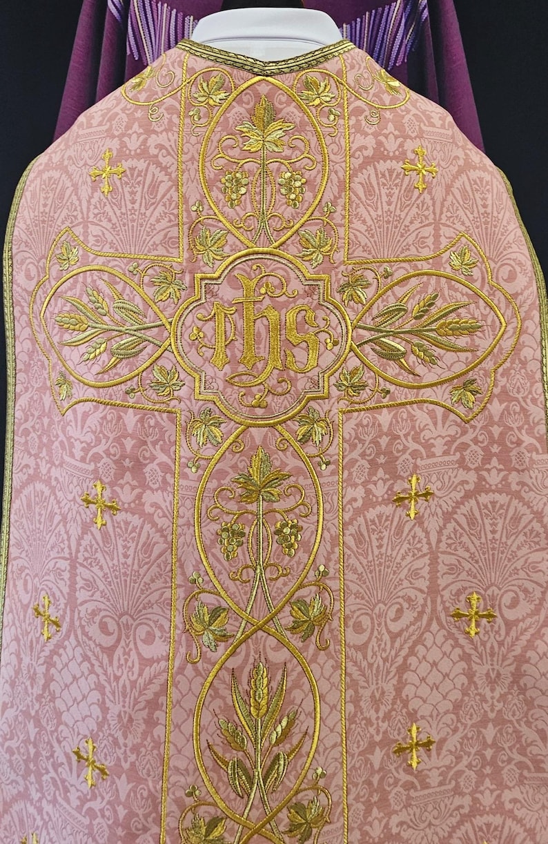 Rose Roman Tridentine Chasuble Vestments - Etsy