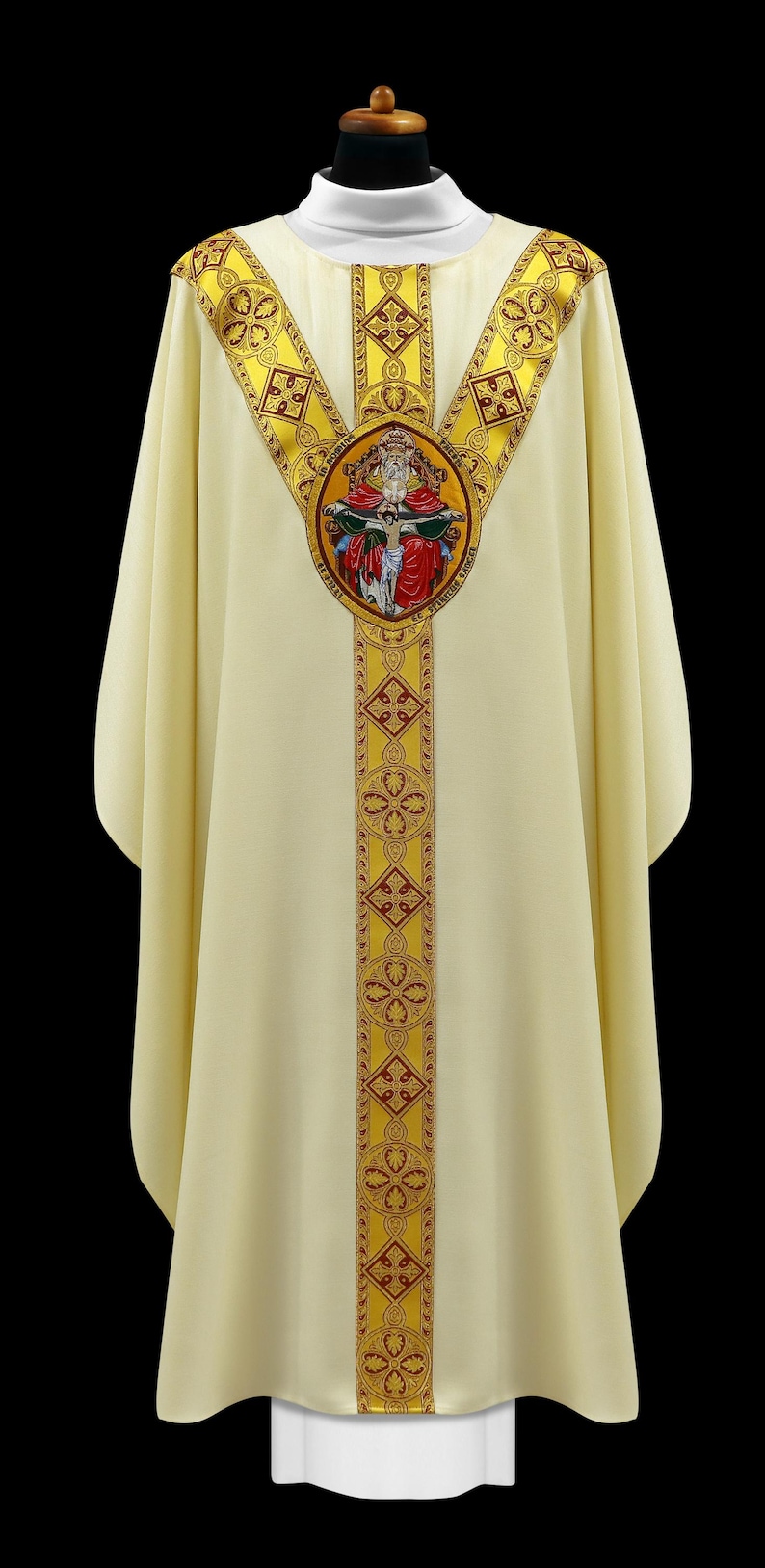 Holy Trinity Chasuble Vestment Messgewand Priestergewand Casula Kasel ...