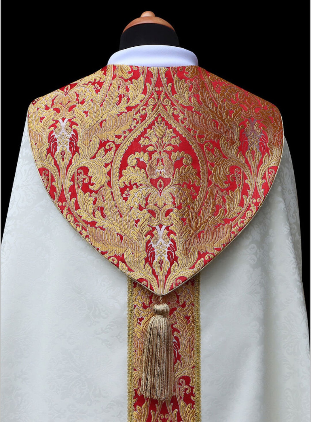 Cream Cope Chasuble Vestments - Etsy