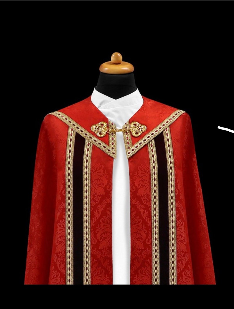 Red Cope and Matching Table All Liturgical Colors Vestments - Etsy