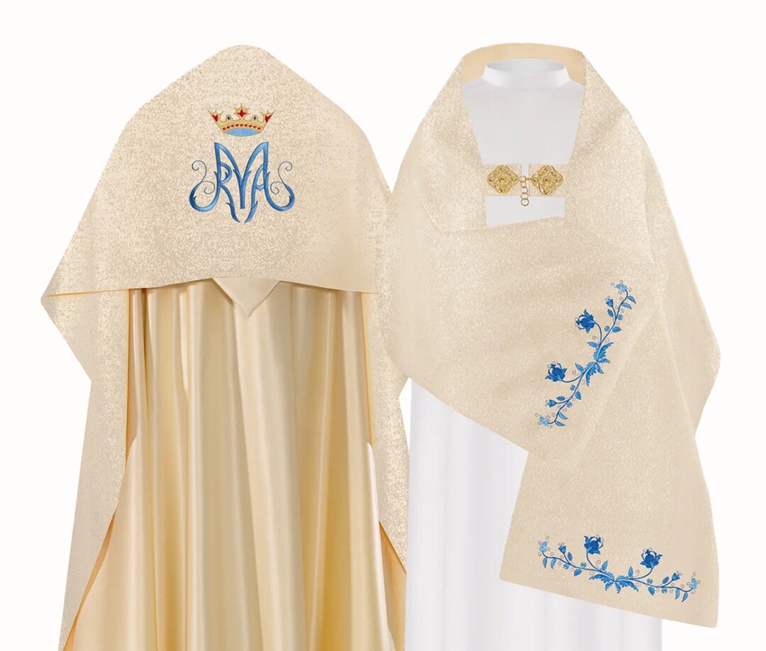 Marian Humeral Veil Vestments - Etsy