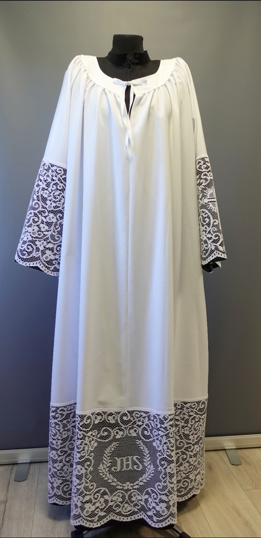 Lace Alb With Tie Style Chasuble Vestments Camice - Etsy