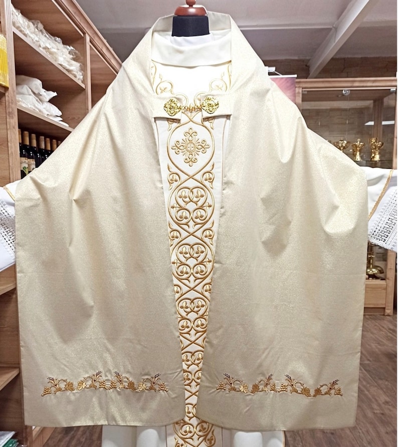 Gold Brocate Humeral Veil IHS Design Vestments - Etsy