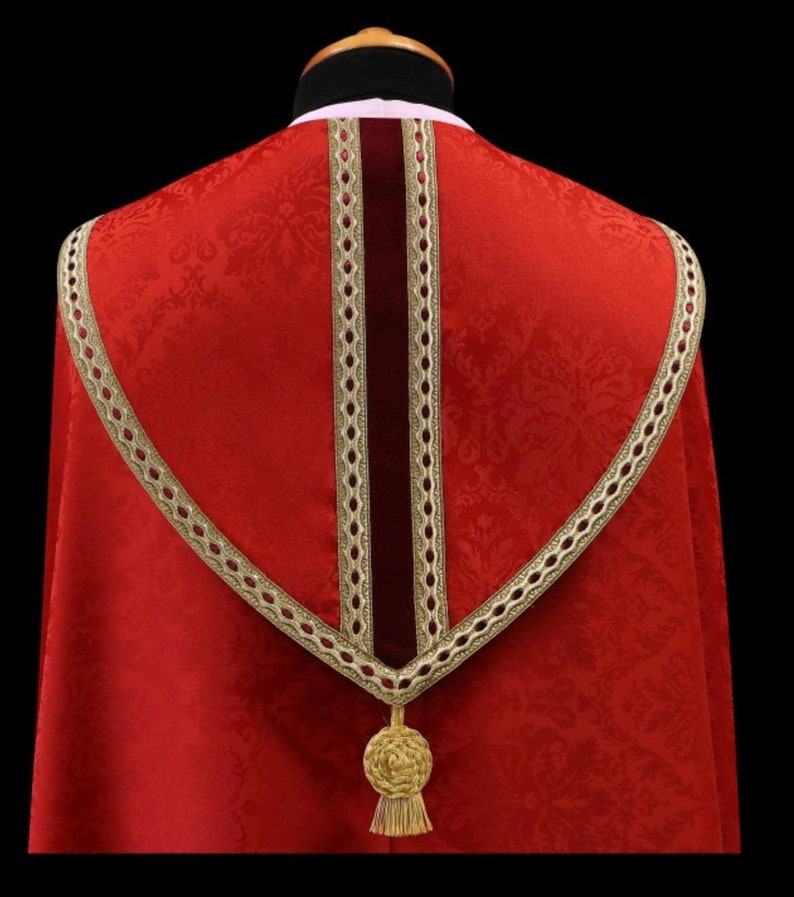 Red Cope and Matching Table All Liturgical Colors Vestments - Etsy