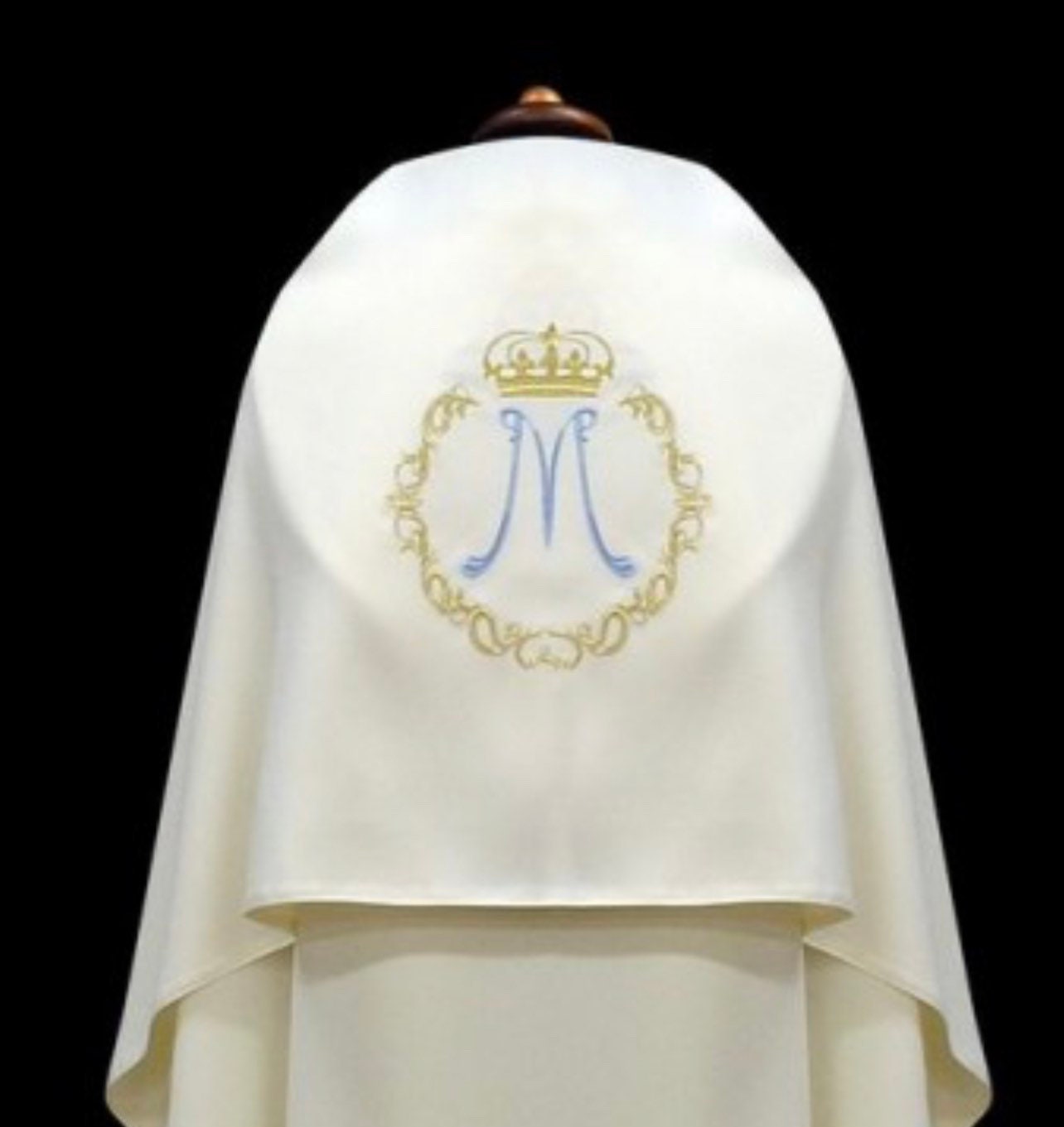 White Marian Humeral Veil - Etsy