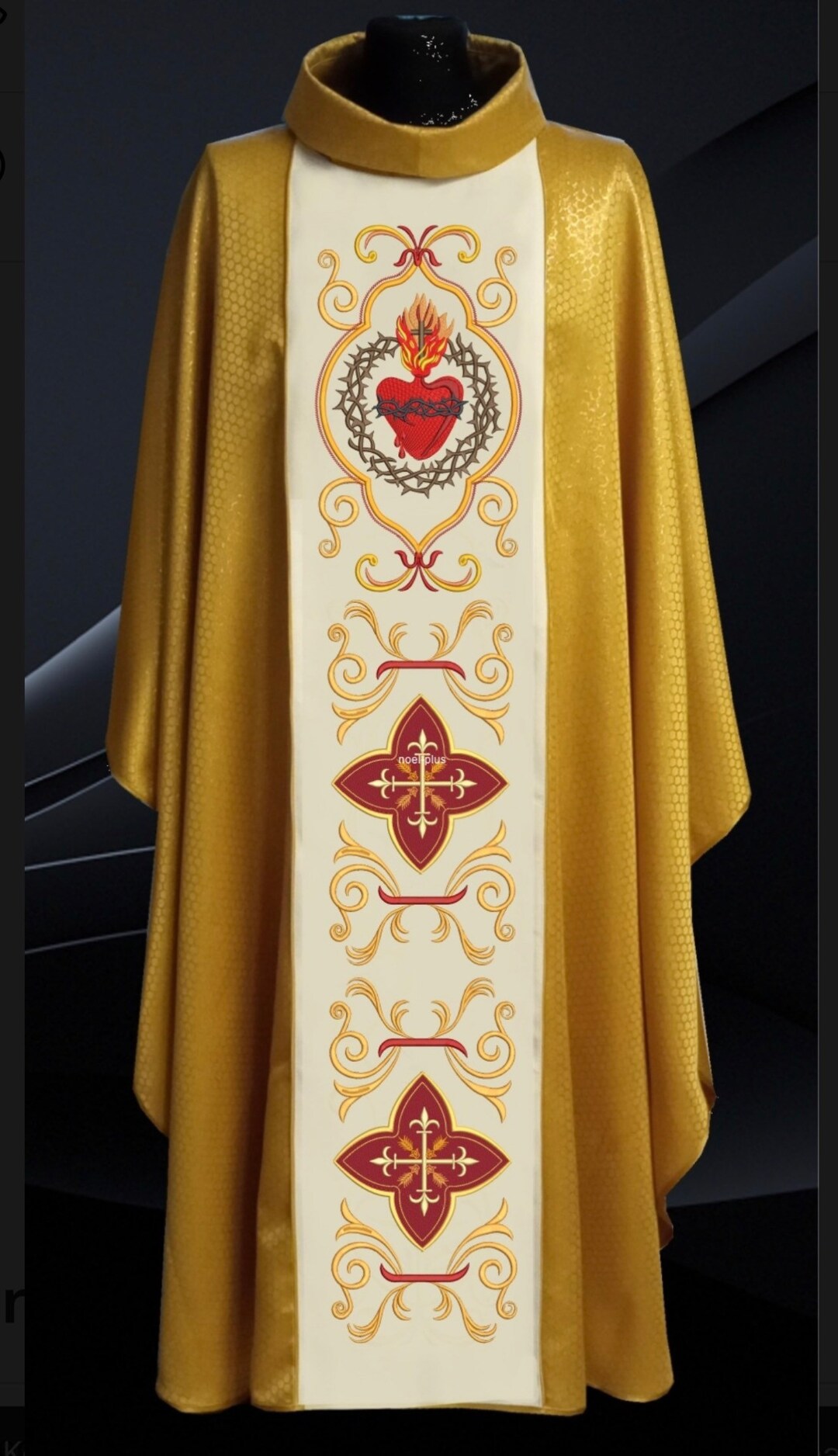 Sacred Heart Chasuble Vestments - Etsy
