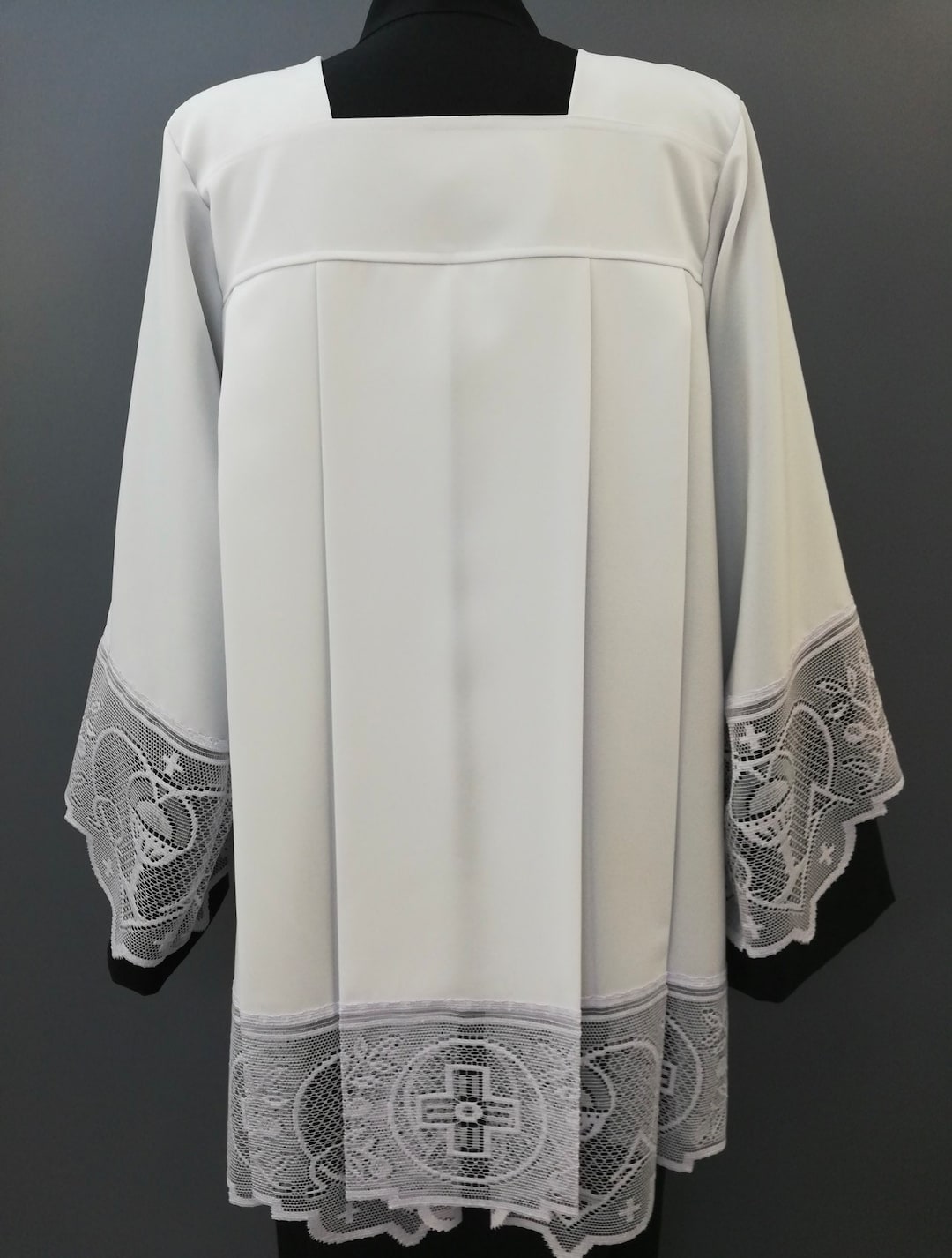 Roman Style Lace Surplice Chasuble Vestment Cotta - Etsy