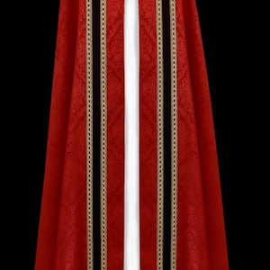 Red Cope and Matching Table All Liturgical Colors Vestments - Etsy