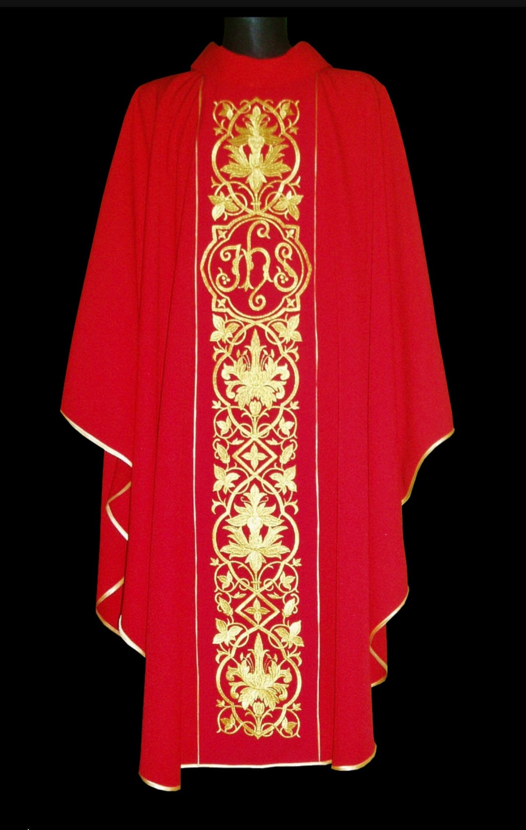 Red Chasuble Vestments - Etsy