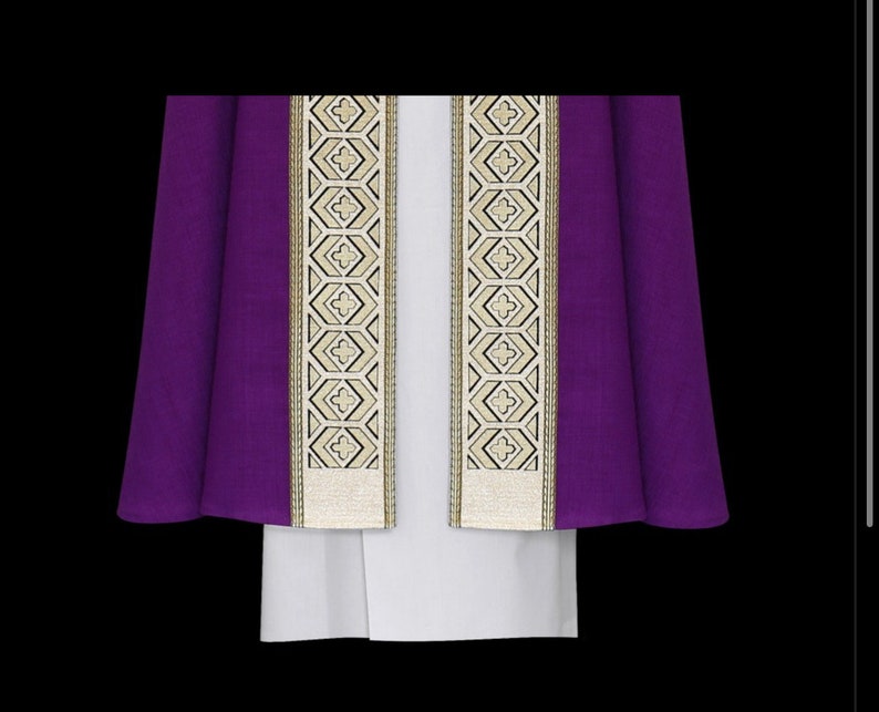 Purple Cope Chasuble Vestments - Etsy