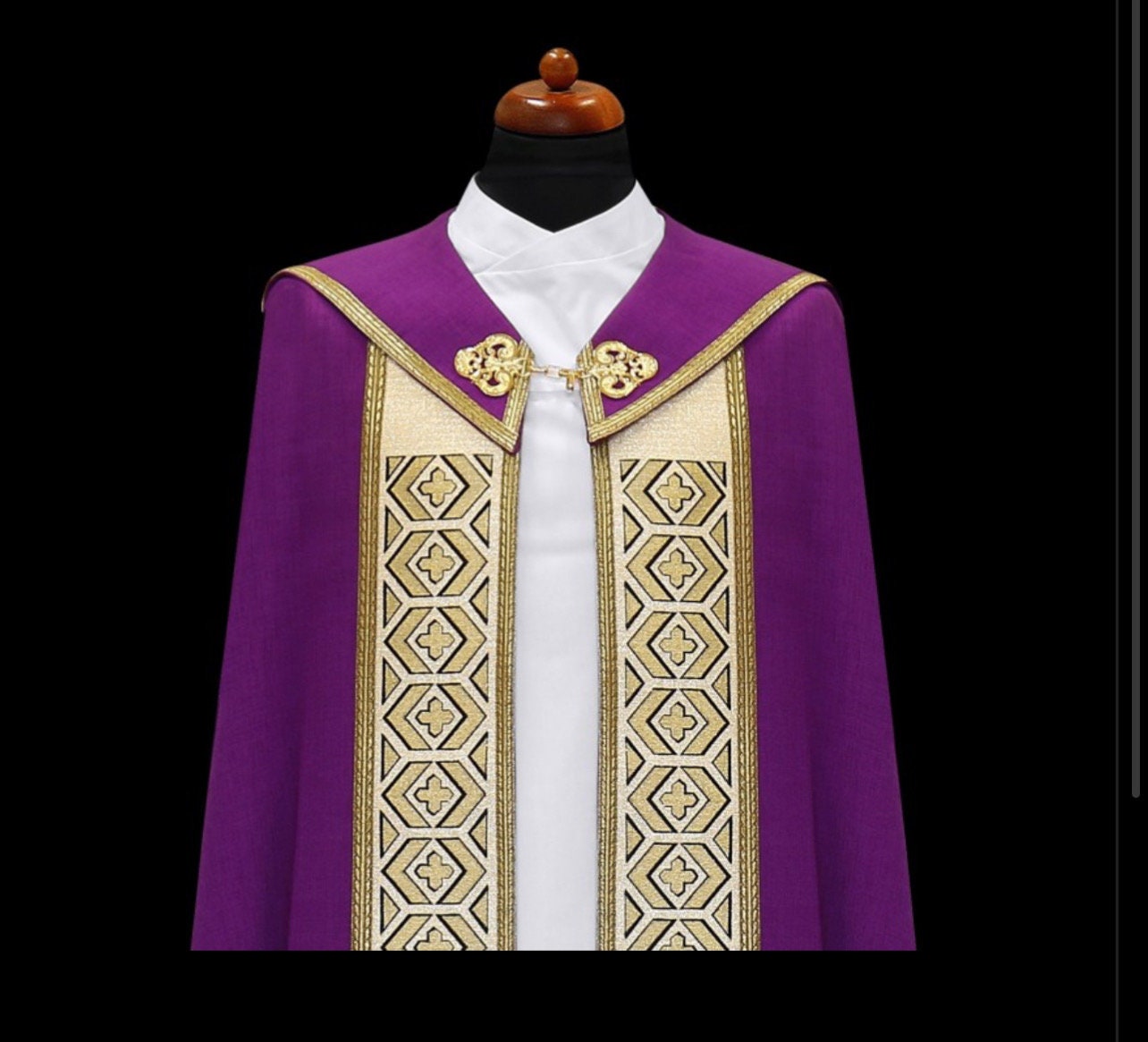 Purple Cope Chasuble Vestments - Etsy