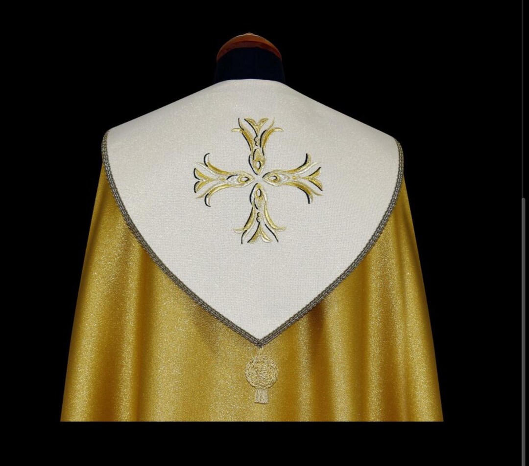 Embroidered Cope Chasuble Vestments - Etsy
