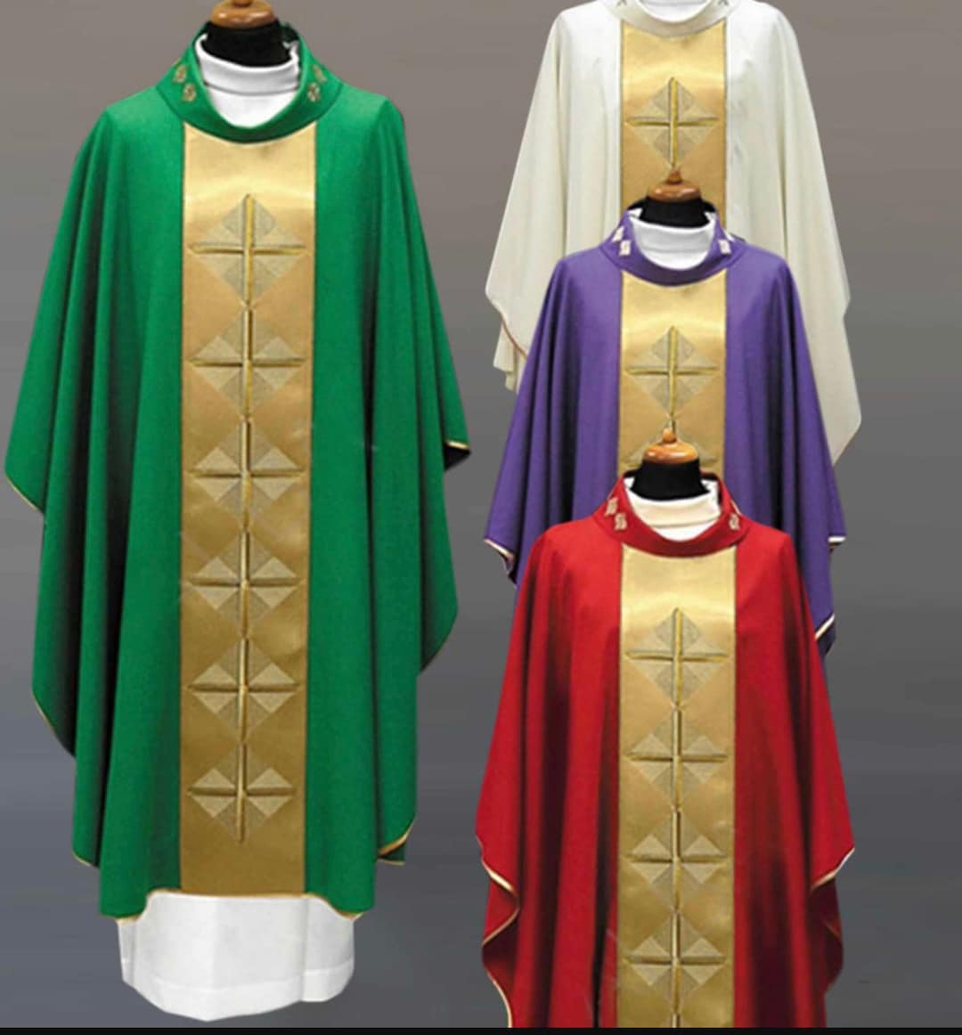 Embroidered Chasubles Vestments - Etsy