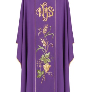 Purple Chasuble Vestments - Etsy