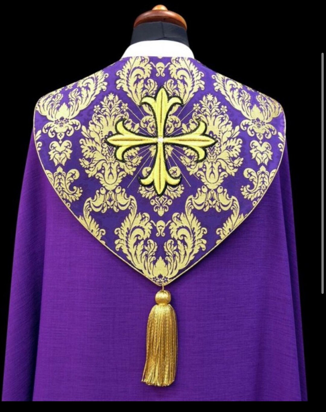 Purple Cope Chasuble Vestments - Etsy
