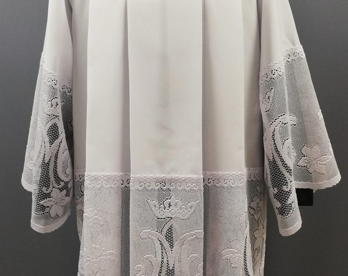 Priest Surplice With Lace - Etsy