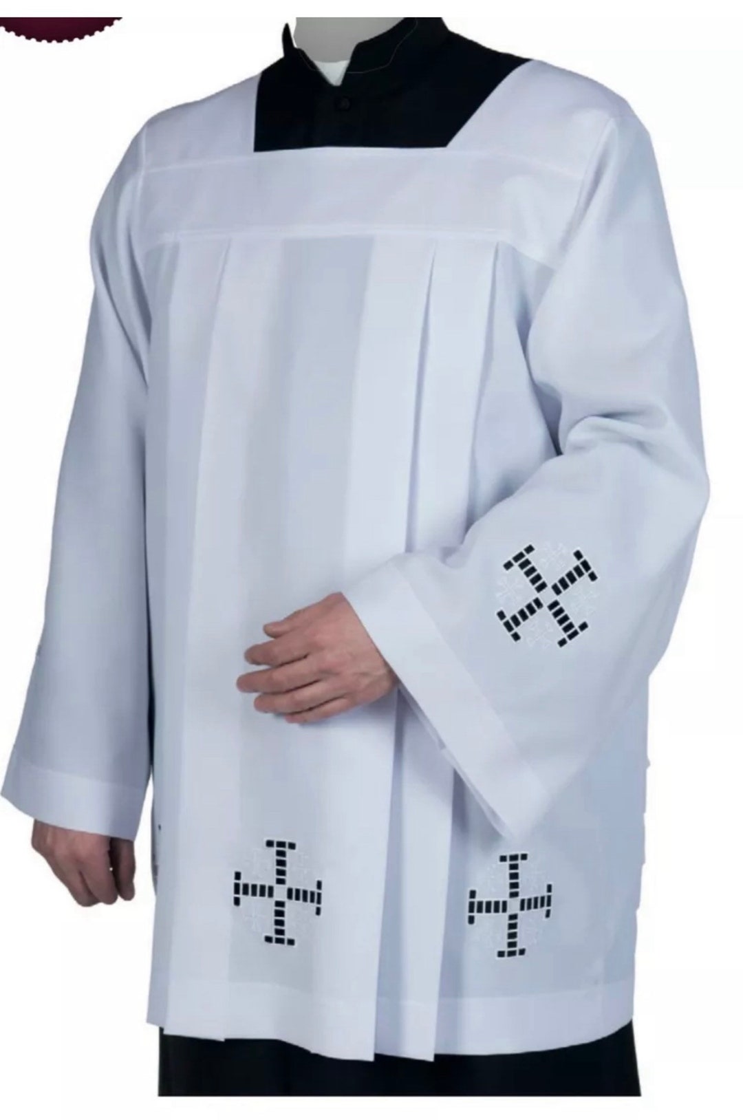 Embroidered Surplice Chasuble Vestment Cotta - Etsy