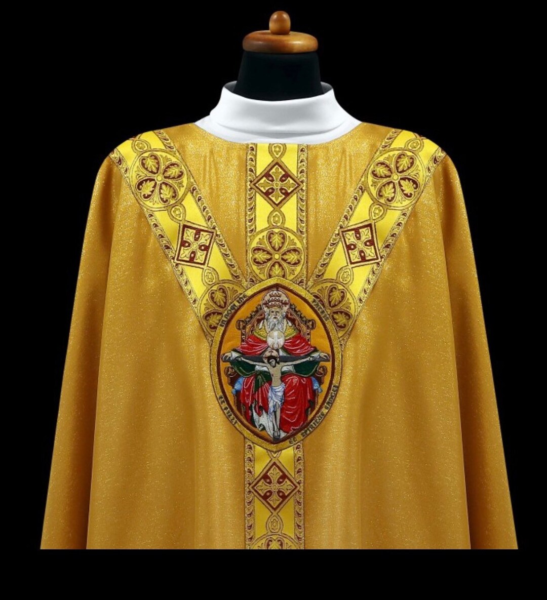 Gold Holy Trinity Chasuble Vestments - Etsy