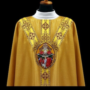 Gold Holy Trinity Chasuble Vestments - Etsy