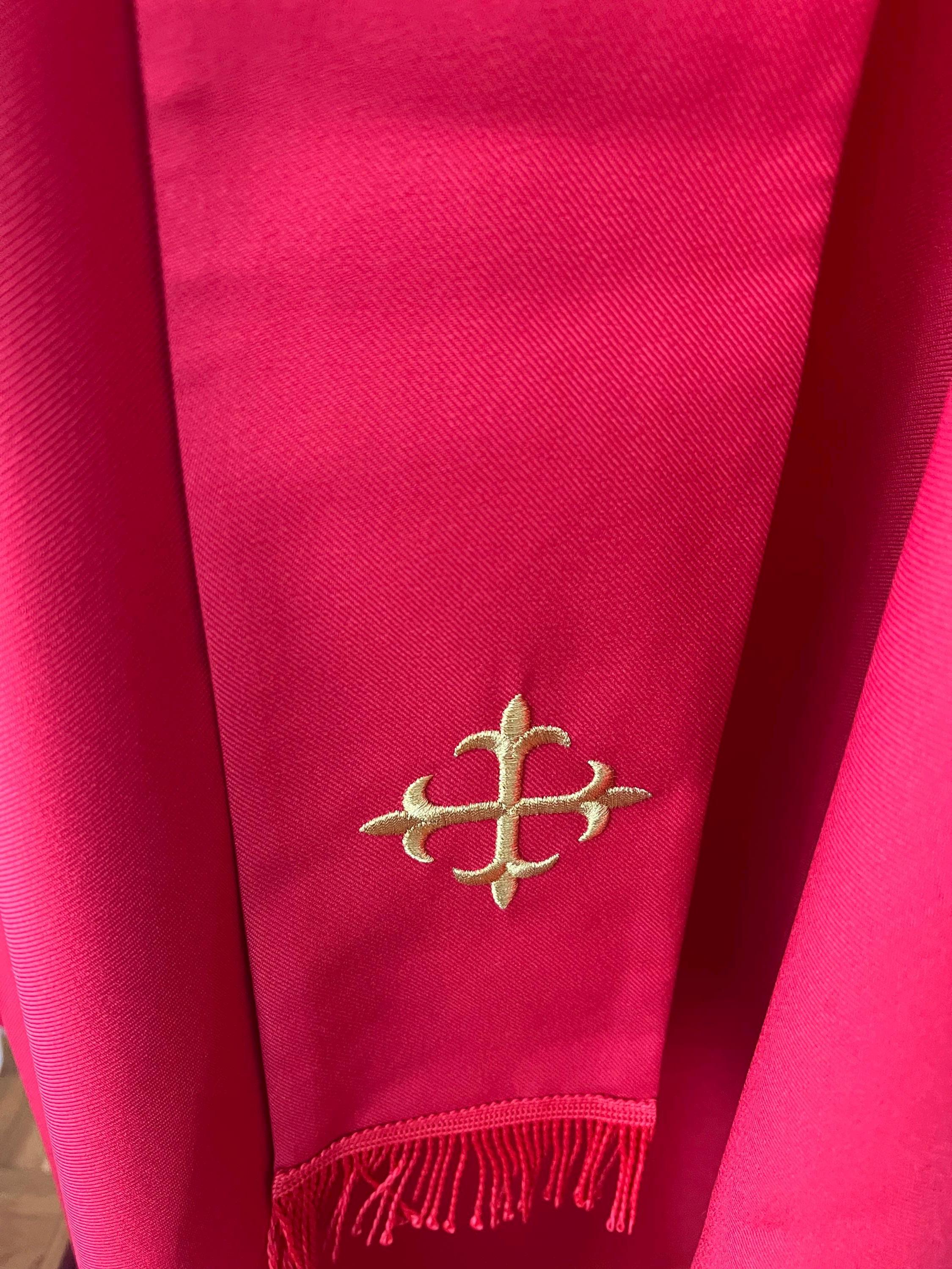 Red Chasuble Vestments Lent Passion Palm Sunday Holy Friday Messgewand ...