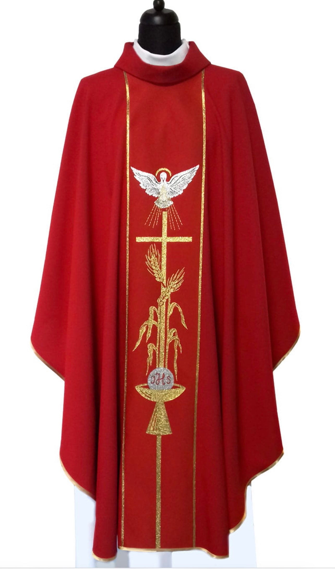 Red Chasuble Vestments - Etsy