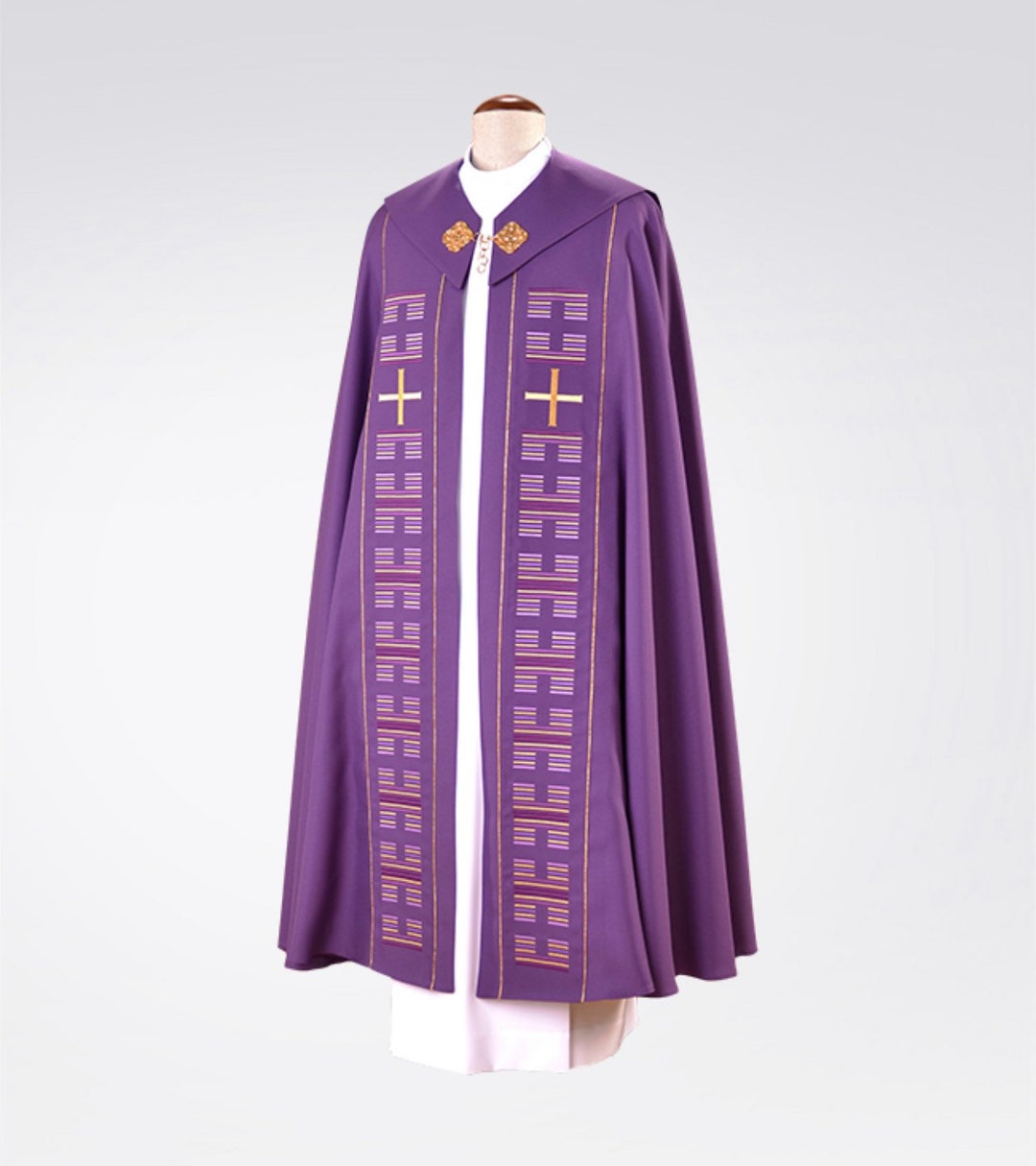 Purple Cope Chasuble Vestments - Etsy