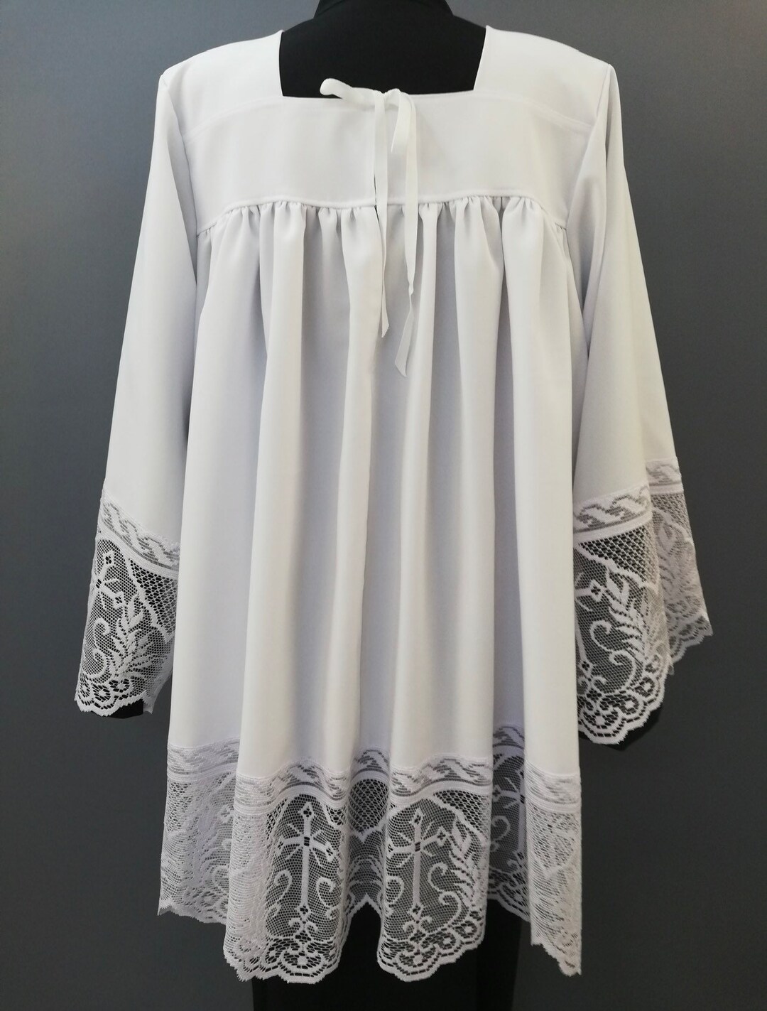 Roman Style Lace Surplice Chasuble Vestment - Etsy