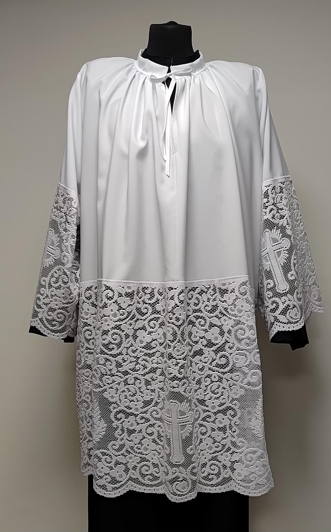 Surplice With Lace Tridentine Chasuble Vestment Cotta Messgewand Roman ...
