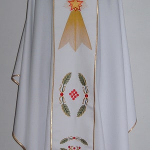 Holy Family Christmas Chasuble Vestments - Etsy