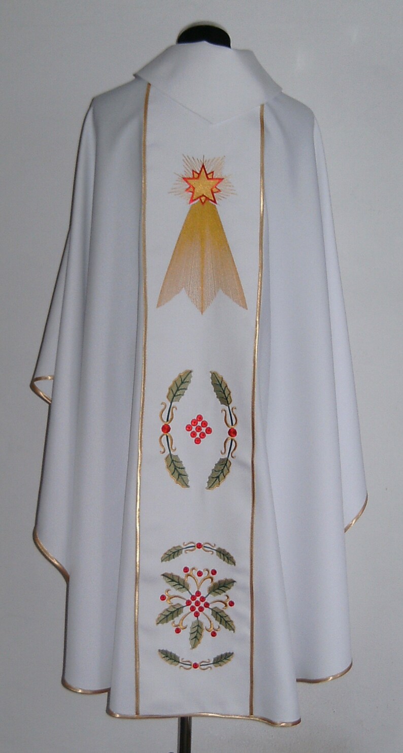 Holy Family Christmas Chasuble Vestments - Etsy