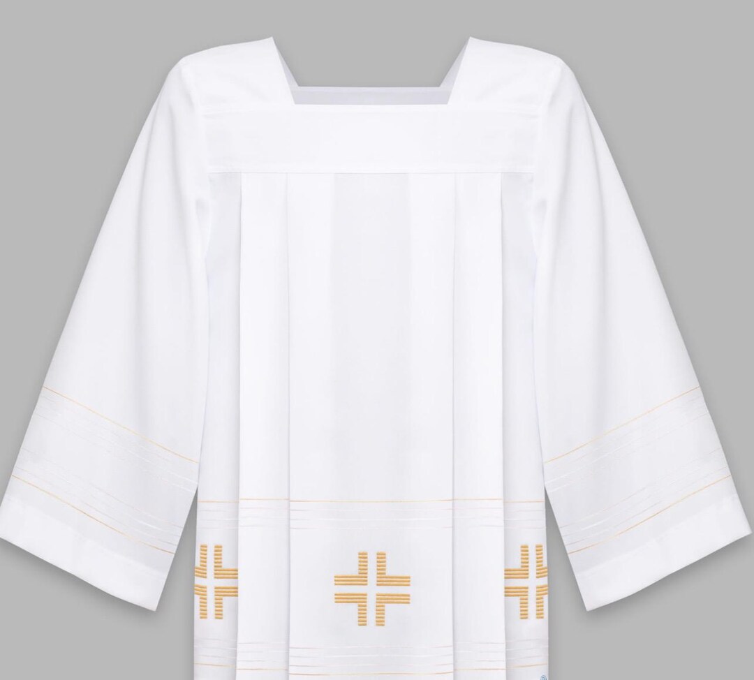 Embroidered Surplice Chasuble Vestments Cotta - Etsy