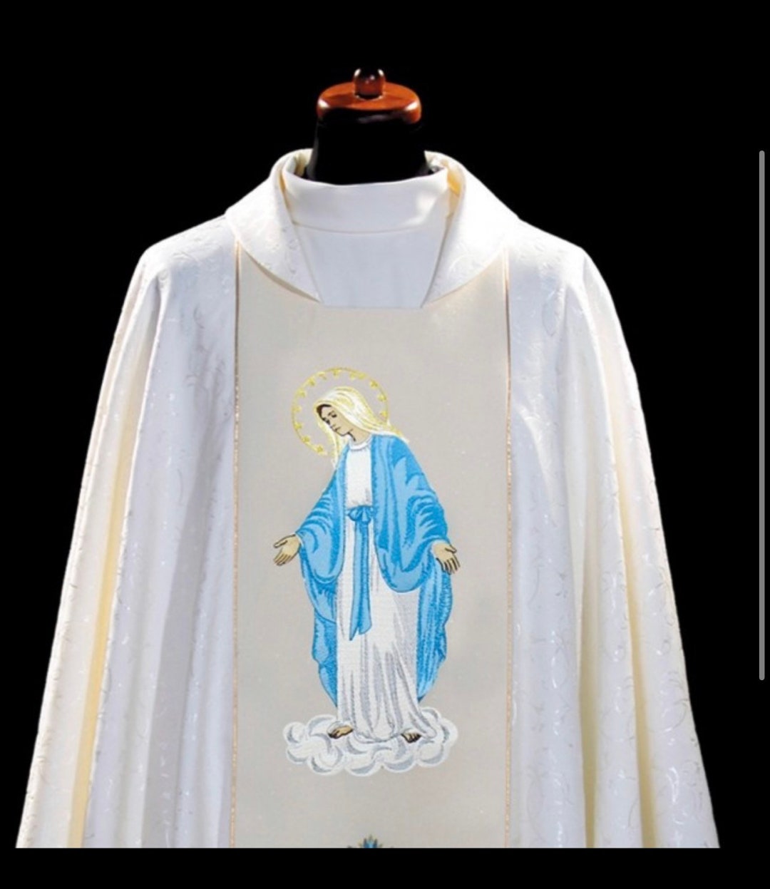 Mary Immaculate Chasuble Vestments - Etsy