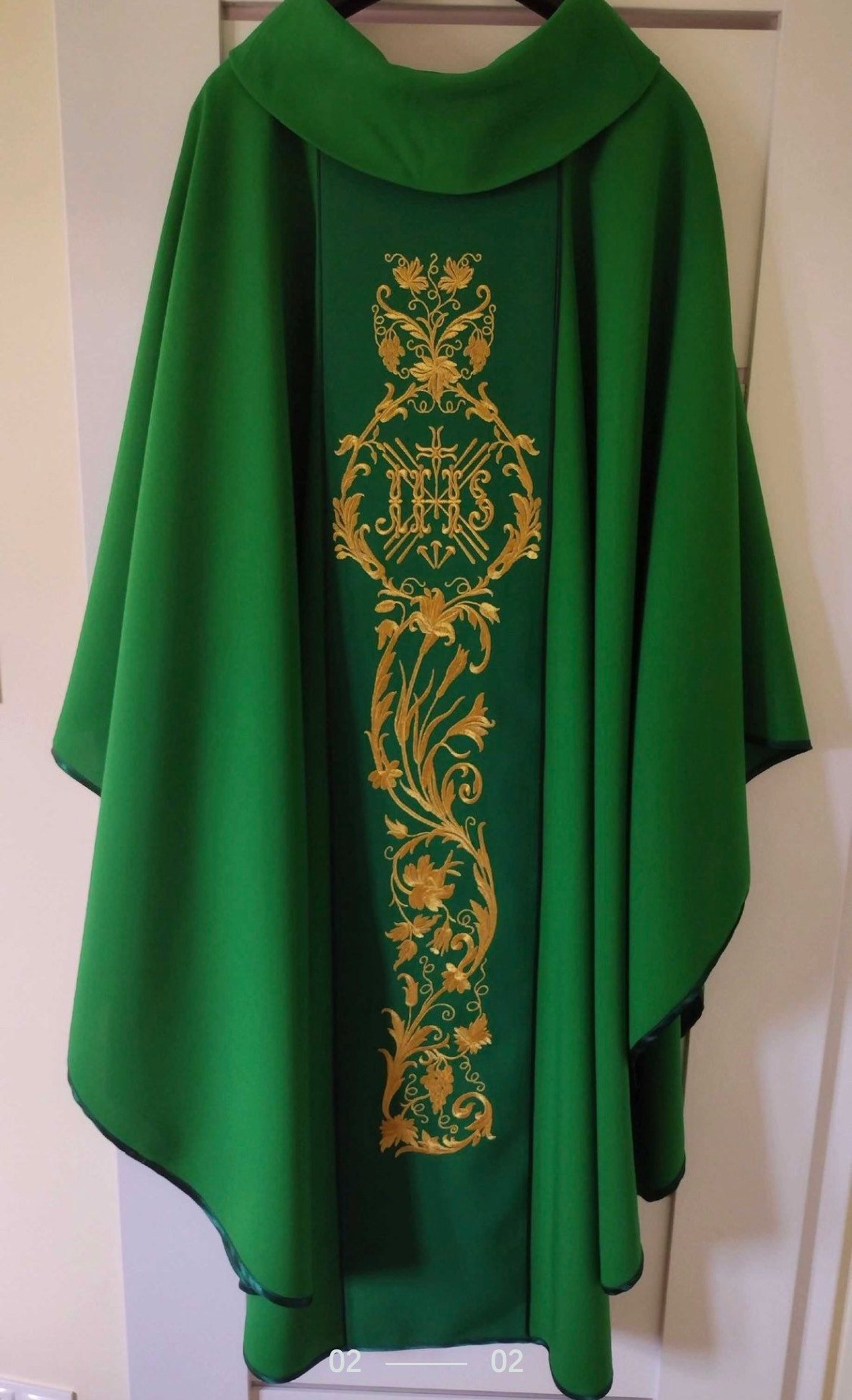 Green Chasuble Vestments - Etsy