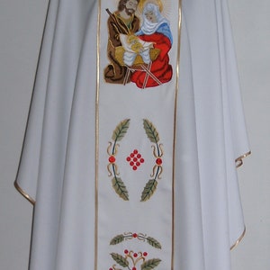 Holy Family Christmas Chasuble Vestments - Etsy