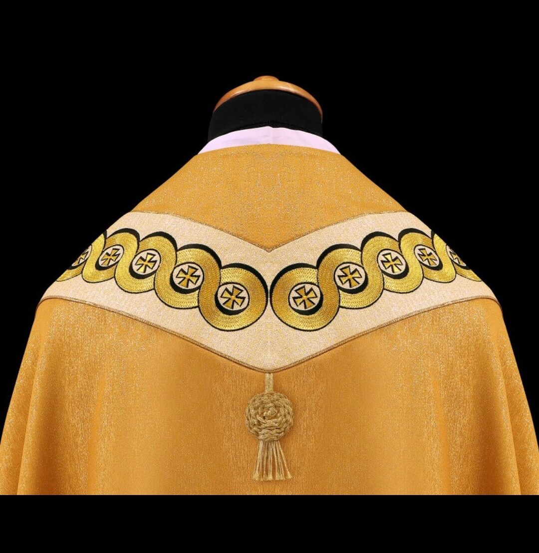 White Cope Chasuble Vestments - Etsy