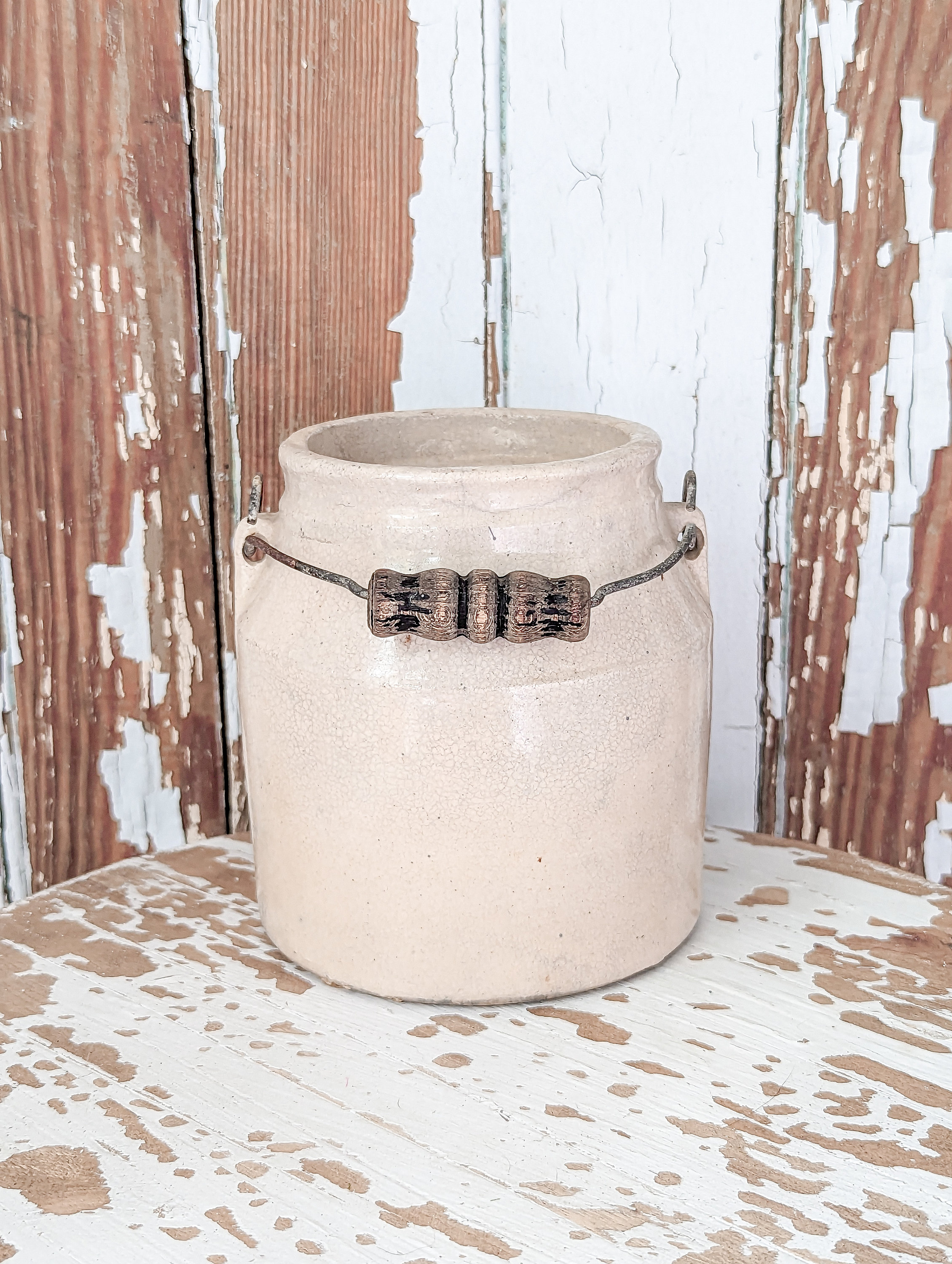 Vintage Stoneware Crock Stoneware Crock Canister Antique Stoneware ...