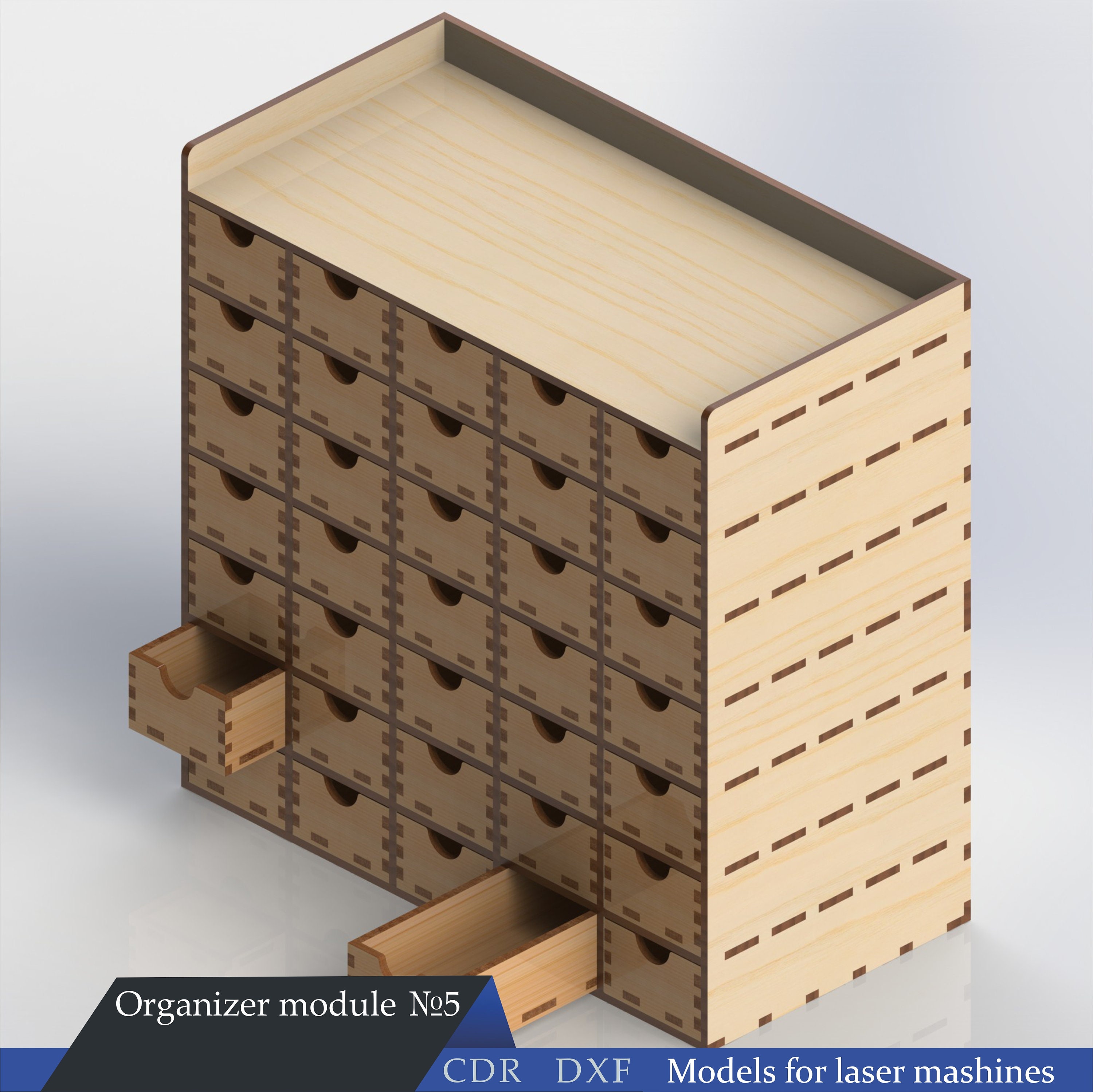 Laser Cutting Project Hobby Table Modular Organizer | Etsy